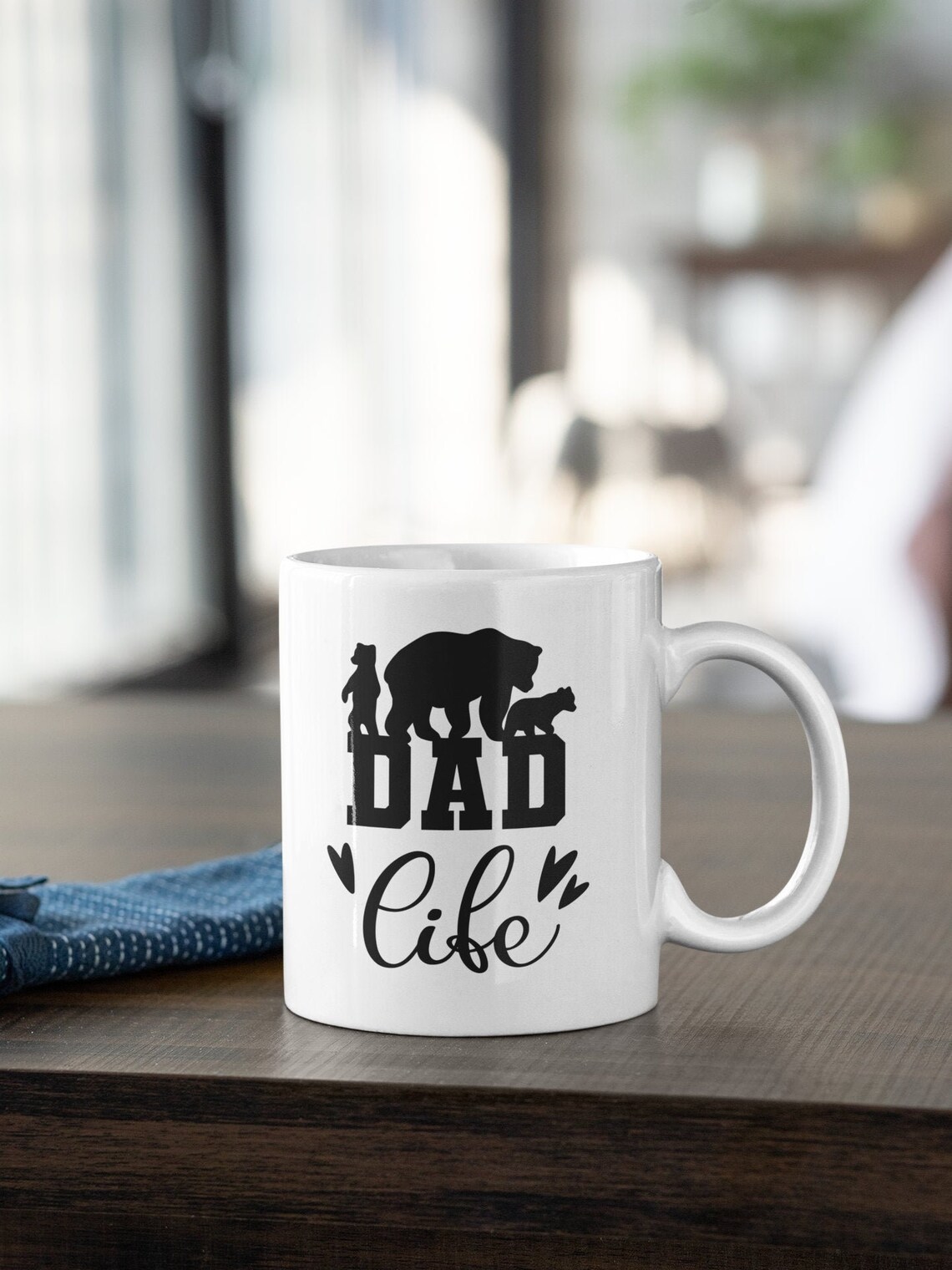 Dad Life Coffee Mug, Dad Coffee Cup, Father's Day Gift From Daughter ...