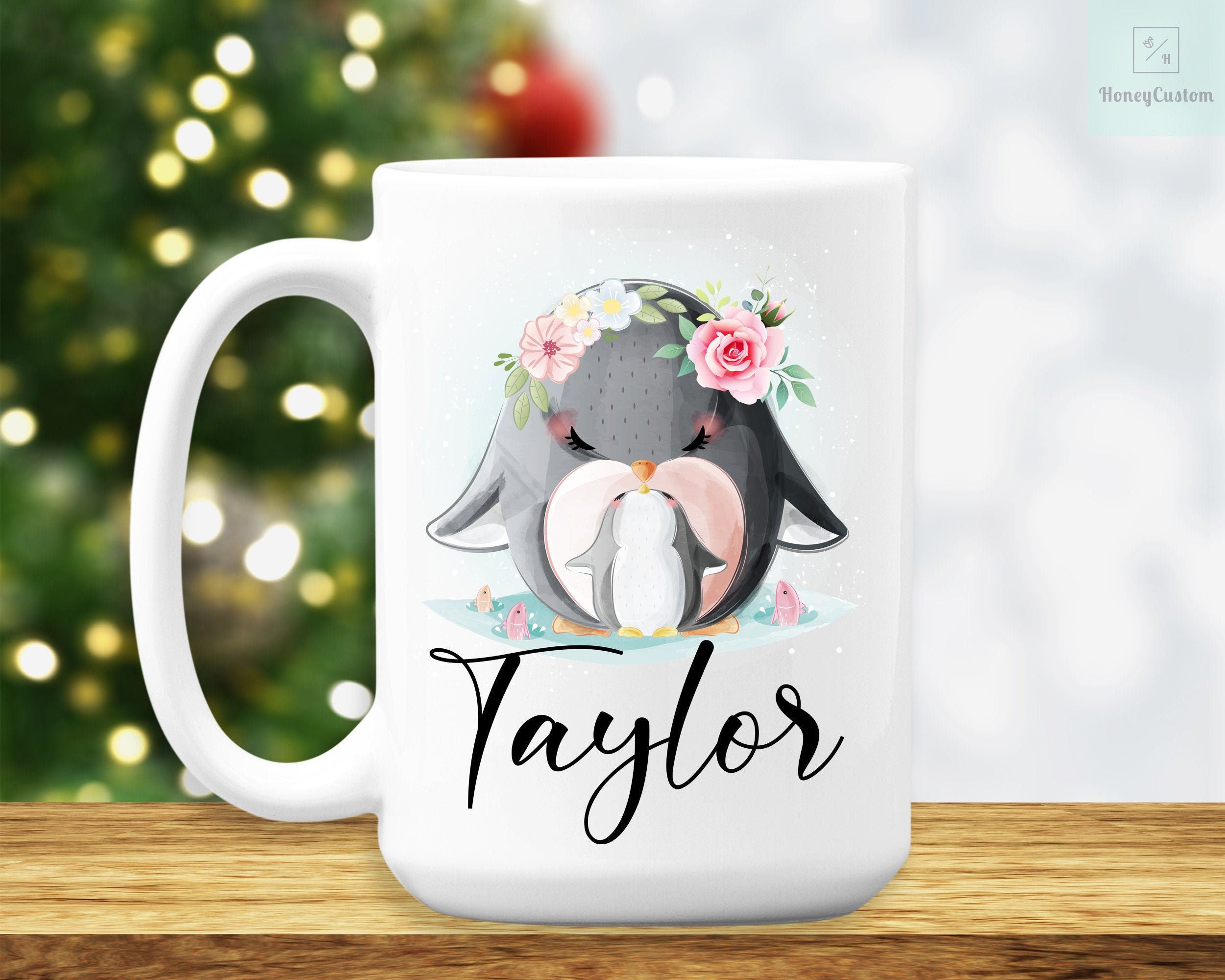 Cute Penguin Mug Penguin Coffee Cup Penguin Gifts for Women | Etsy
