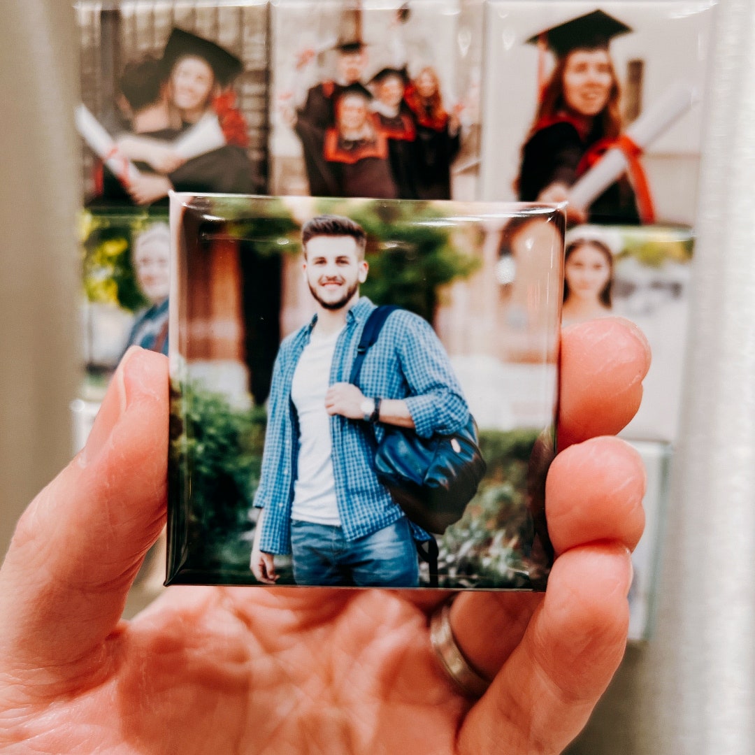 Personalized Graduation Photo Fridge Magnets, High School & College ...