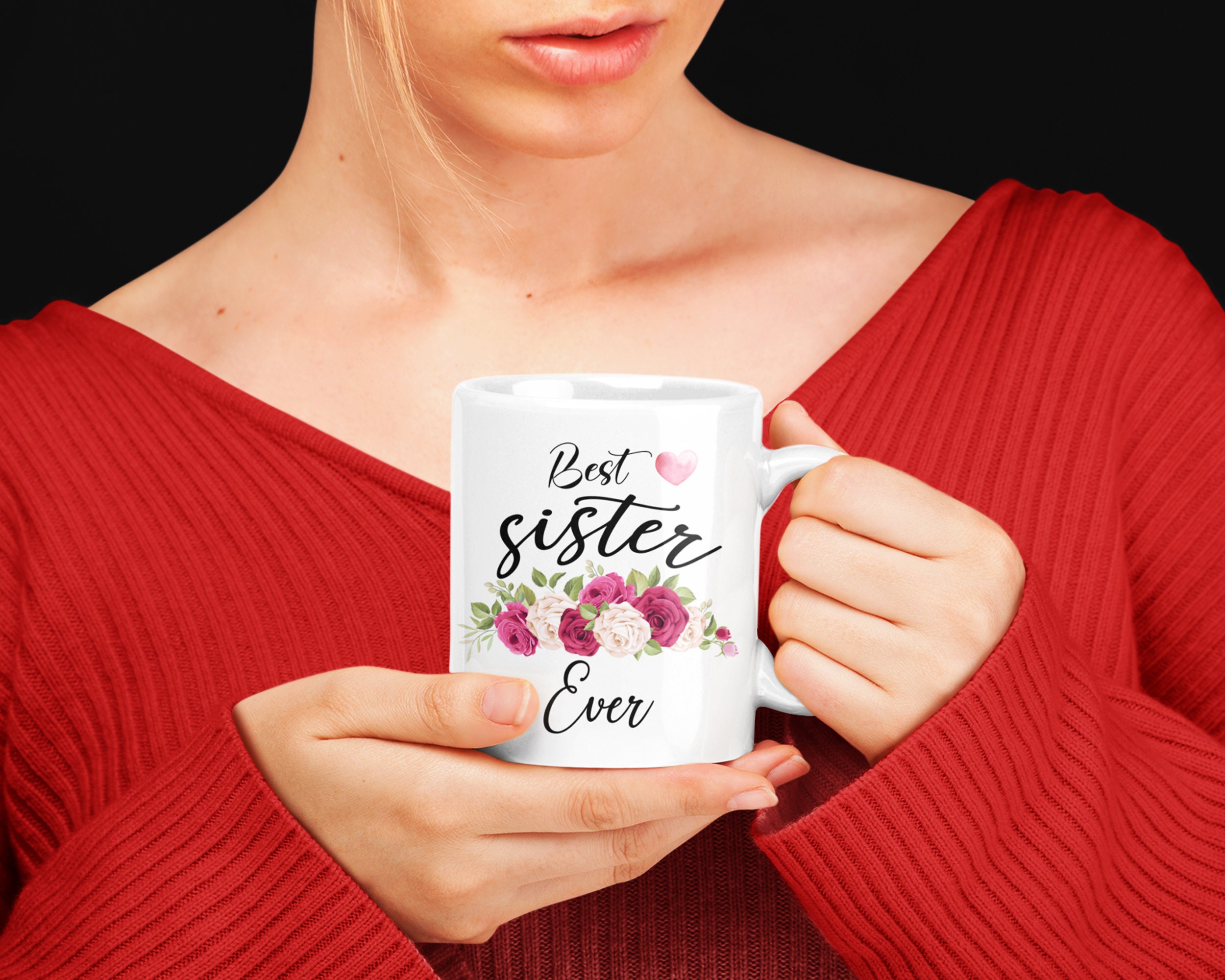 Sister Mug Best Sister Ever Sister Gift From Sister | Etsy