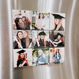 Personalized Graduation Photo Fridge Magnets, High School & College ...