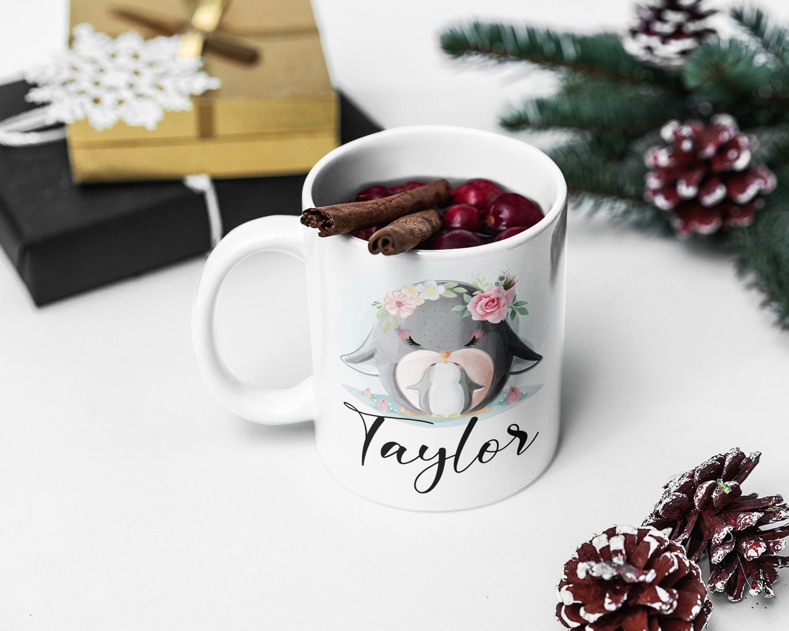 Cute Penguin Mug Penguin Coffee Cup Penguin Gifts for Women - Etsy