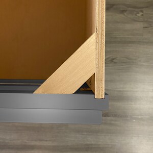 Bathroom Vanity 27 Inch, Grey Shaker Vanity, Double Door Cabinet ...