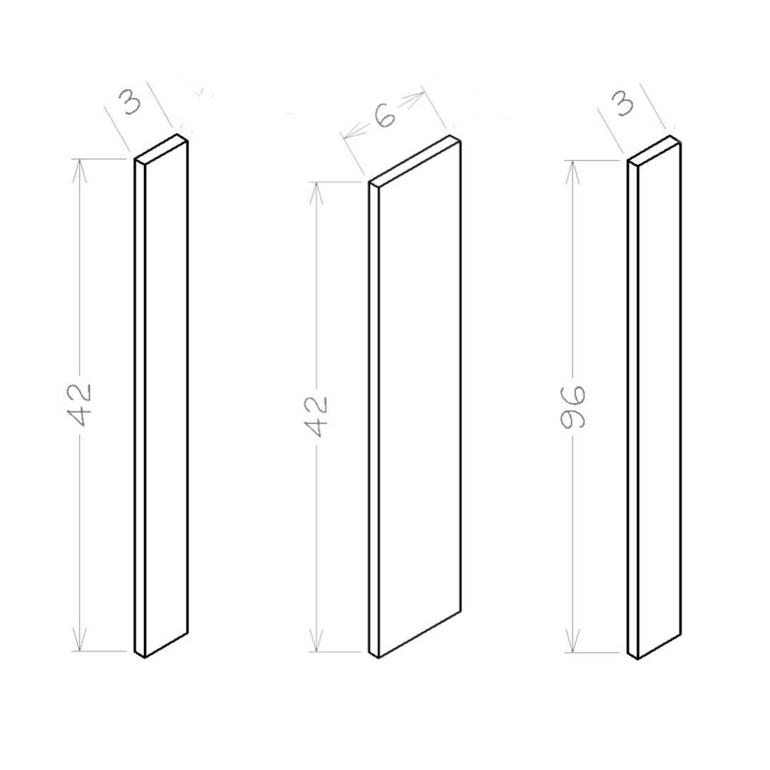 Navy Blue Shaker Base, Wall and Tall Fillers - Etsy