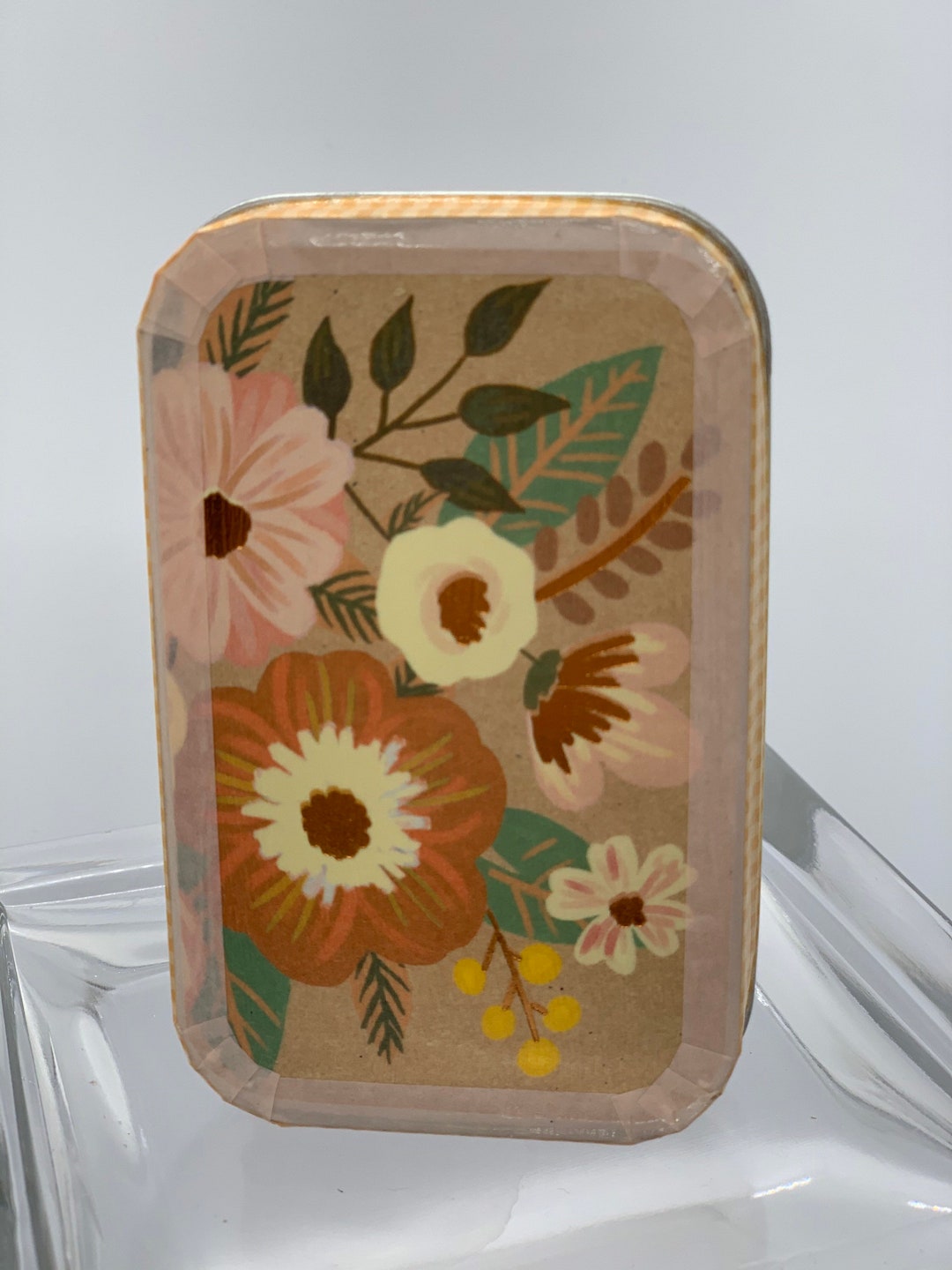 Affirmation Box With 21 Affirmation Cards, Floral - Etsy