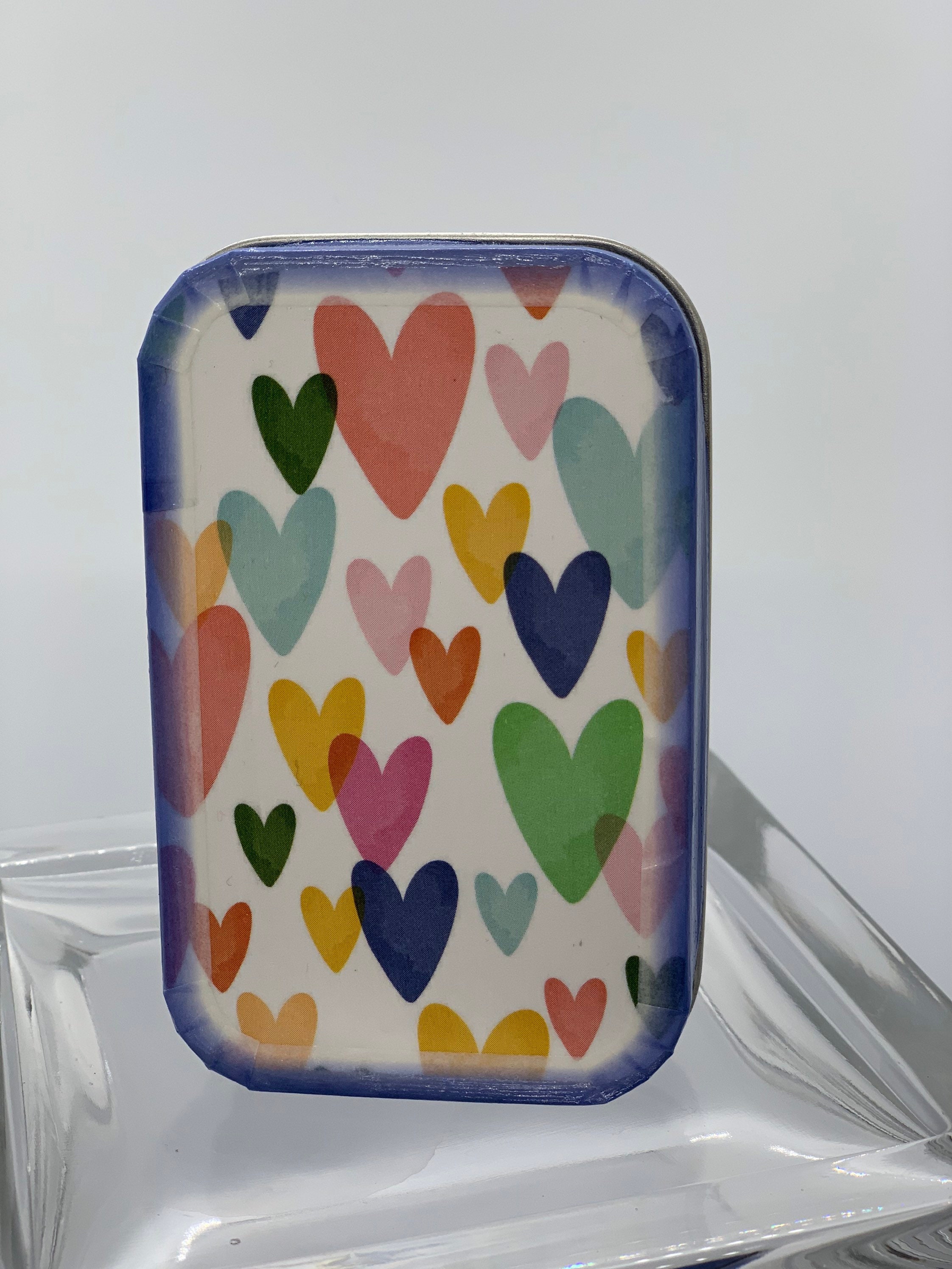 Affirmation Box With 21 Affirmation Cards, Hearts, Colorful - Choose ...