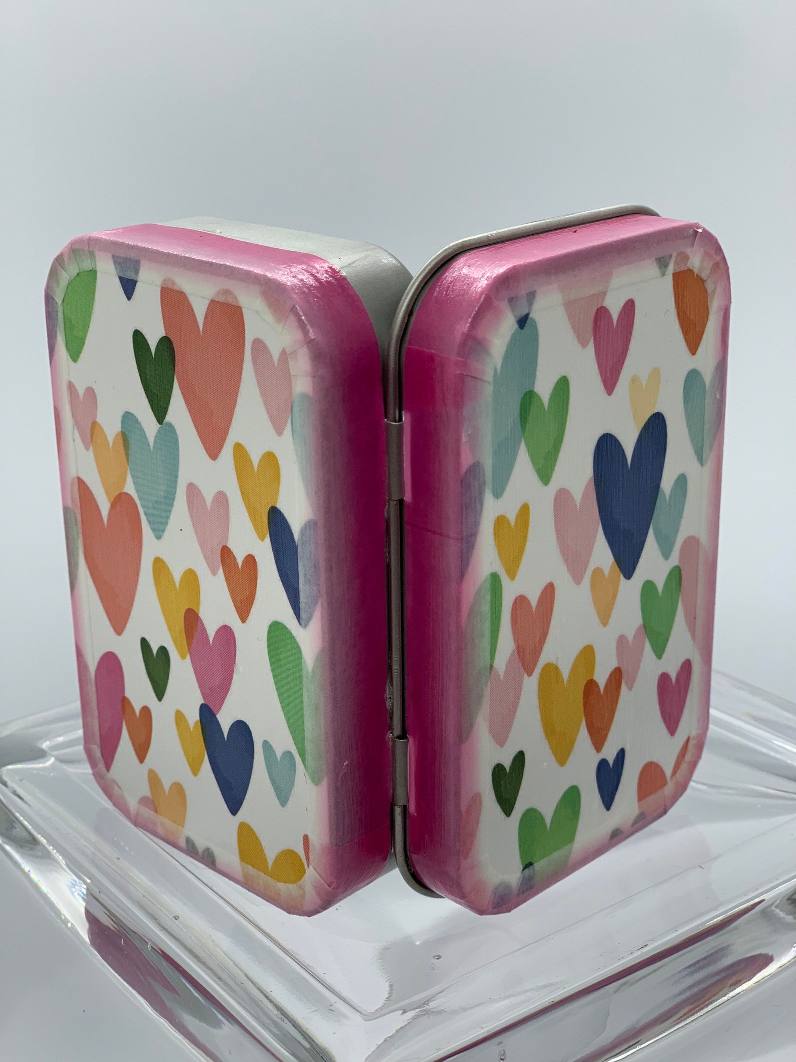 Affirmation Box With 21 Affirmation Cards, Hearts, Colorful - Choose ...