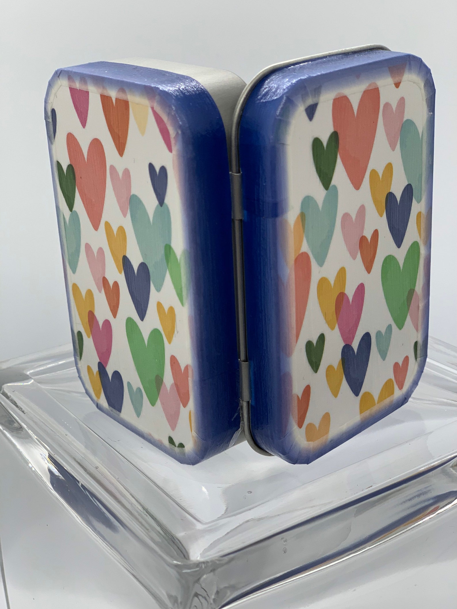 Affirmation Box With 21 Affirmation Cards, Hearts, Colorful - Choose ...