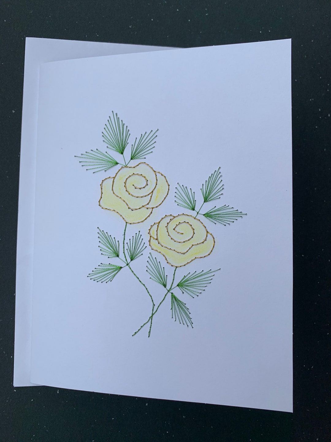 Roses Handmade / Hand Embroidered - Etsy