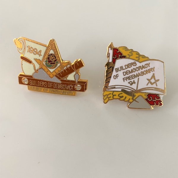 Mason Lapel Pins - Etsy
