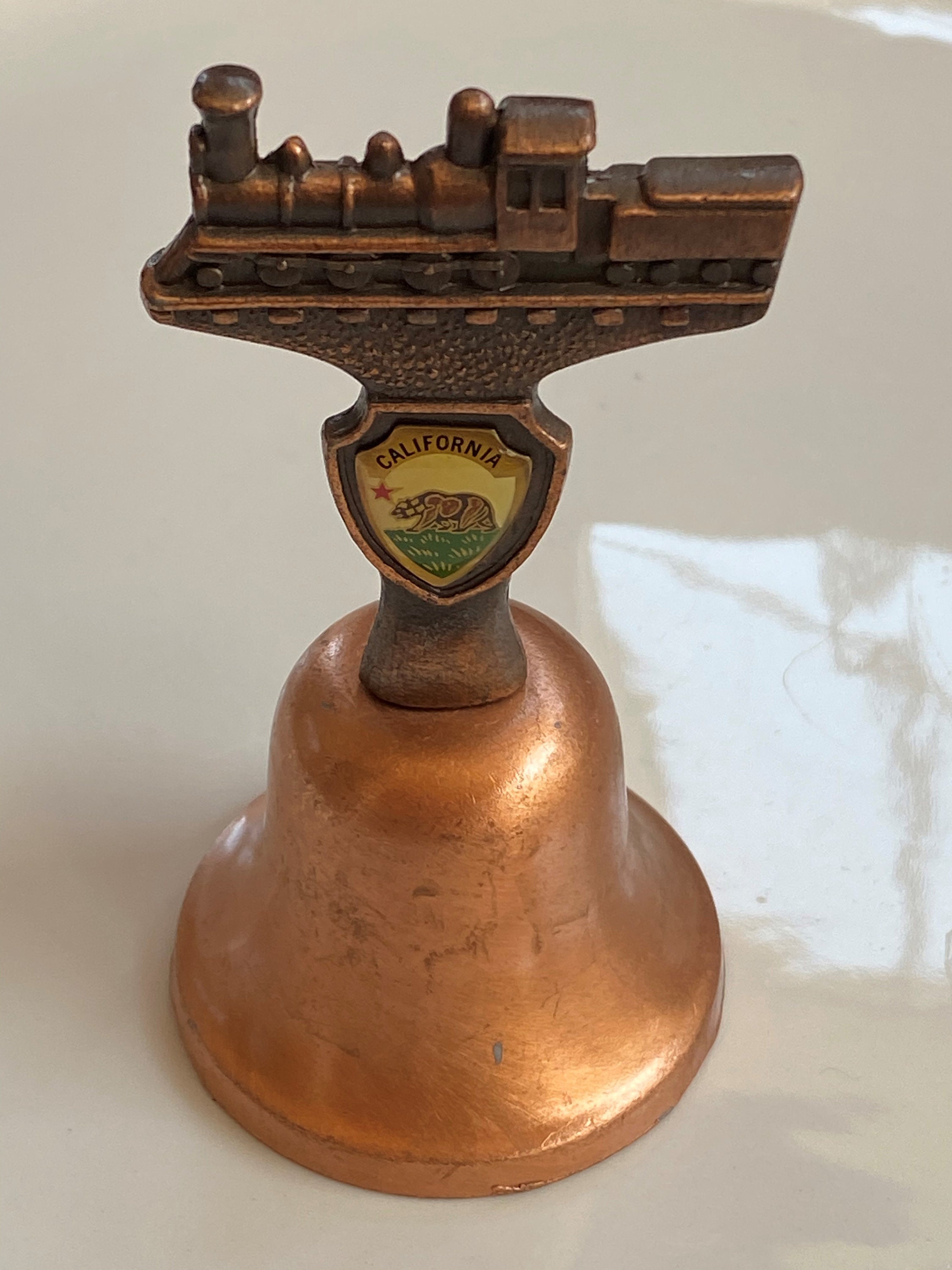 Souvenir Bell, California Bell, California Railroad, Copper Bells, Ohio ...