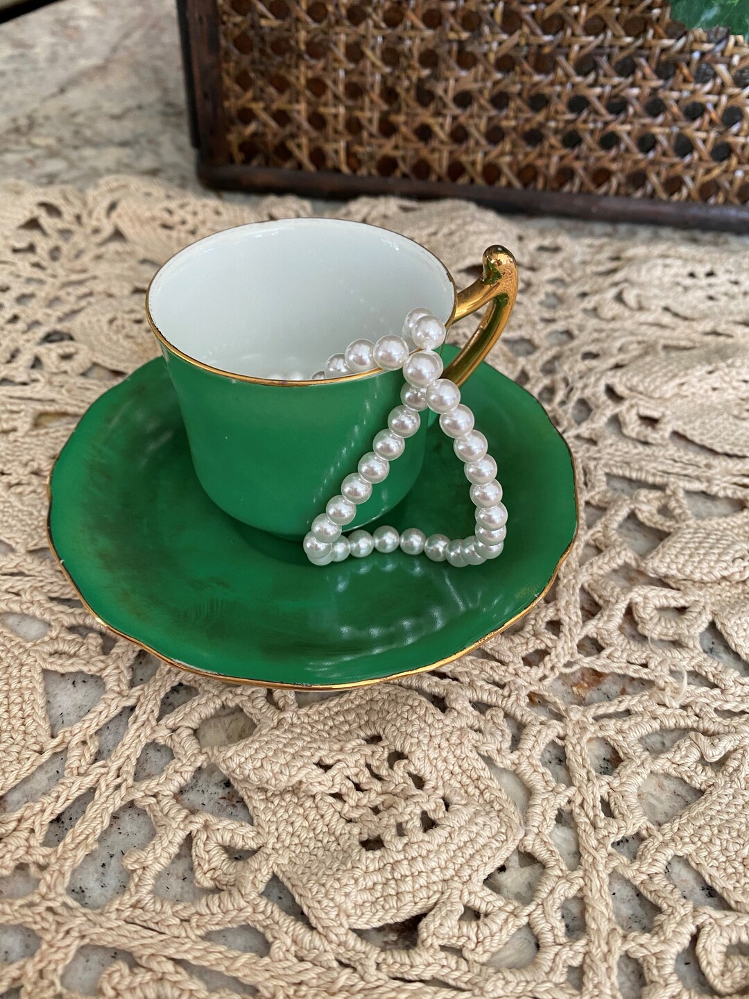 Gold Castle China Cup and Saucer - Etsy