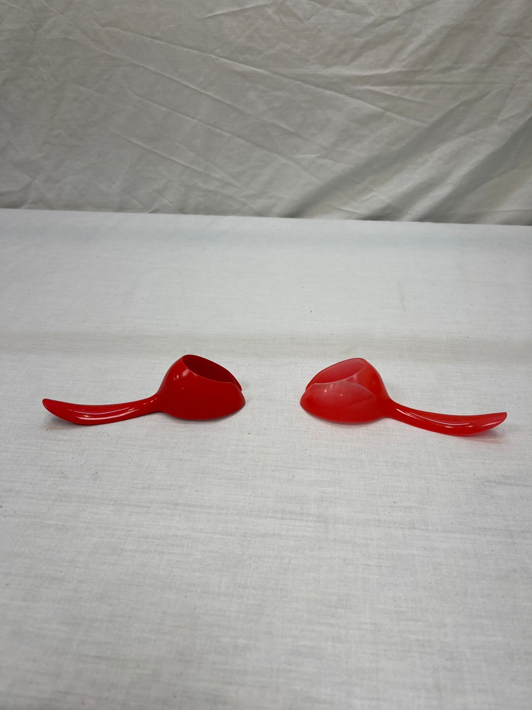 Vintage Tupperware Egg Scoop, Hard Boiled Egg Scoop, Red - Etsy