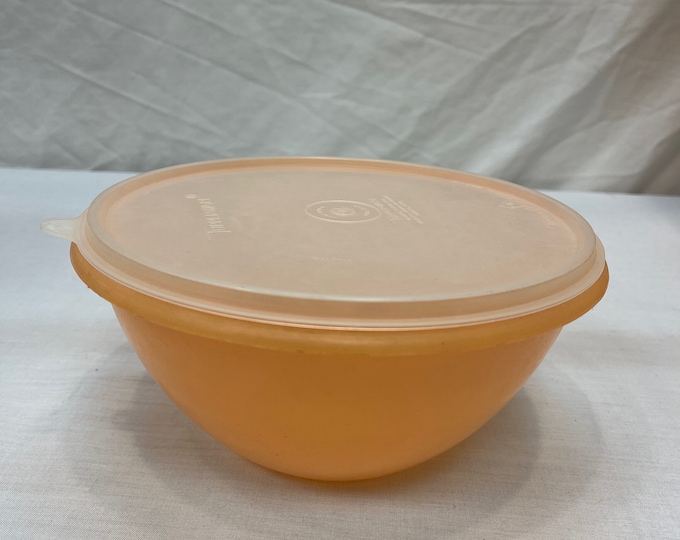Tupperware Vintage Butterscotch Fix N Mix Bowl - Etsy