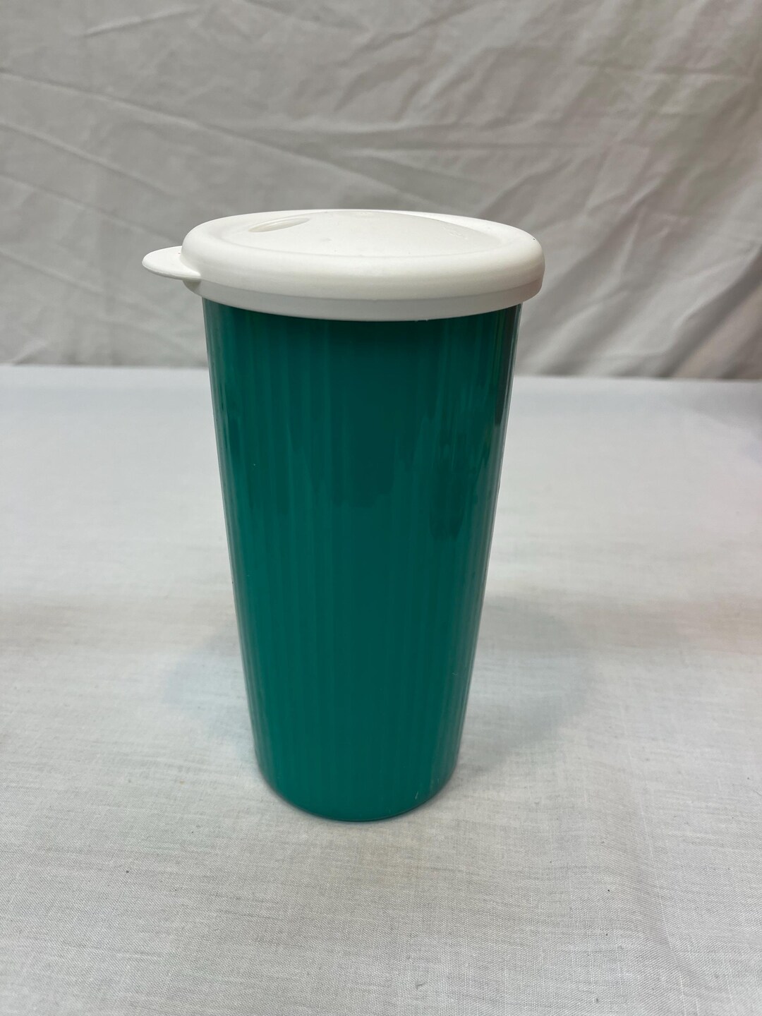 Vintage Tupperware Tumbler, Insulated Tumbler, 24 Oz, Green, Travel Cup ...