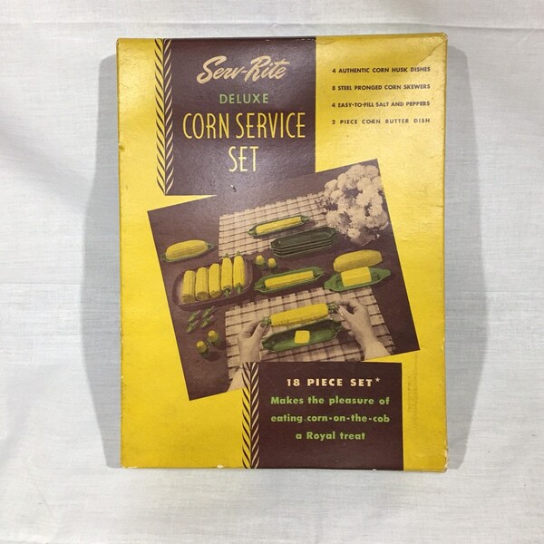 Vintage Serving Set - Etsy