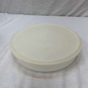 Vintage Tupperware Round Cupcake Carrier or Cookie Storage , Retro ...