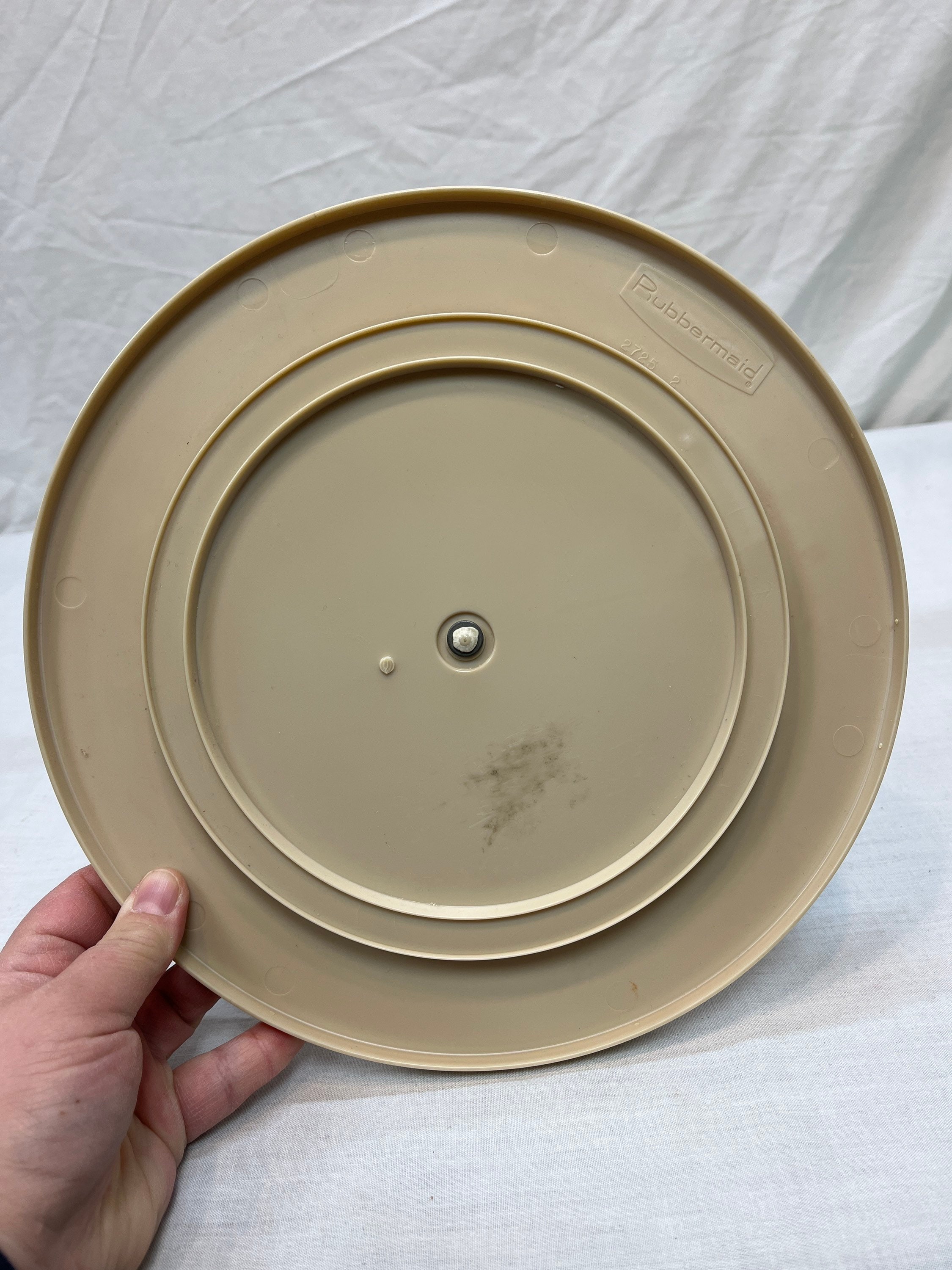 Vintage Rubbermaid Lazy Susan, Turn Table, Tan Lazy Susan - Etsy