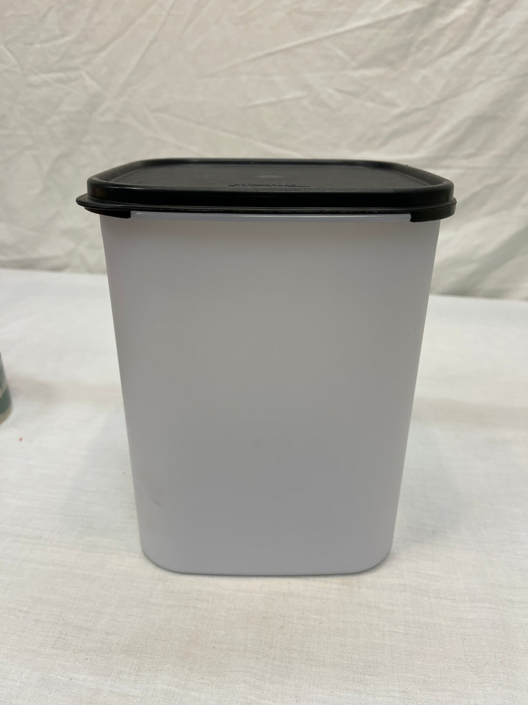 Vintage Tupperware Modular Mates, Storage Container With Black Lid, 23 ...