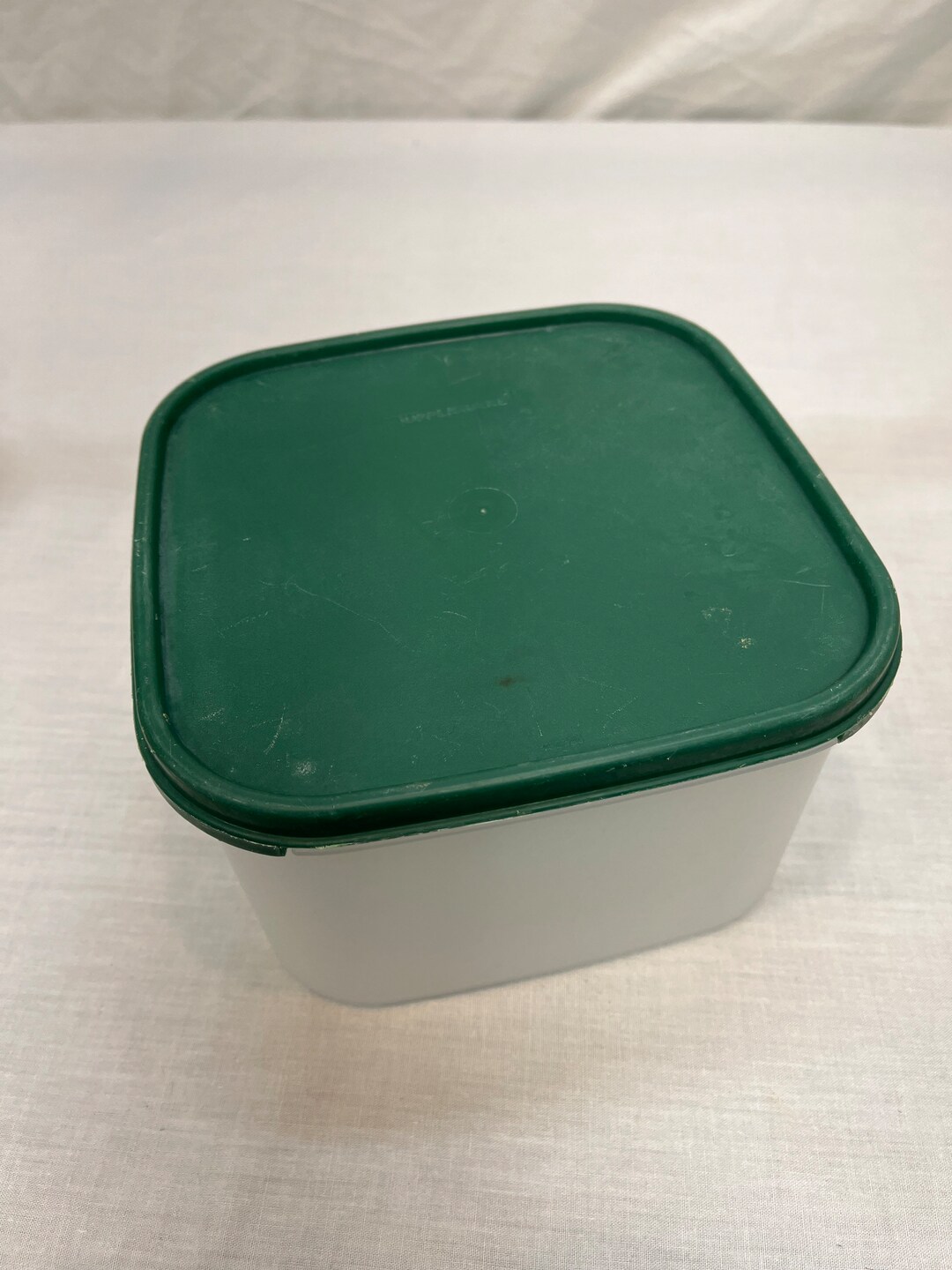 Vintage Tupperware Modular Mates, Storage Container With Green Lid, 11 ...