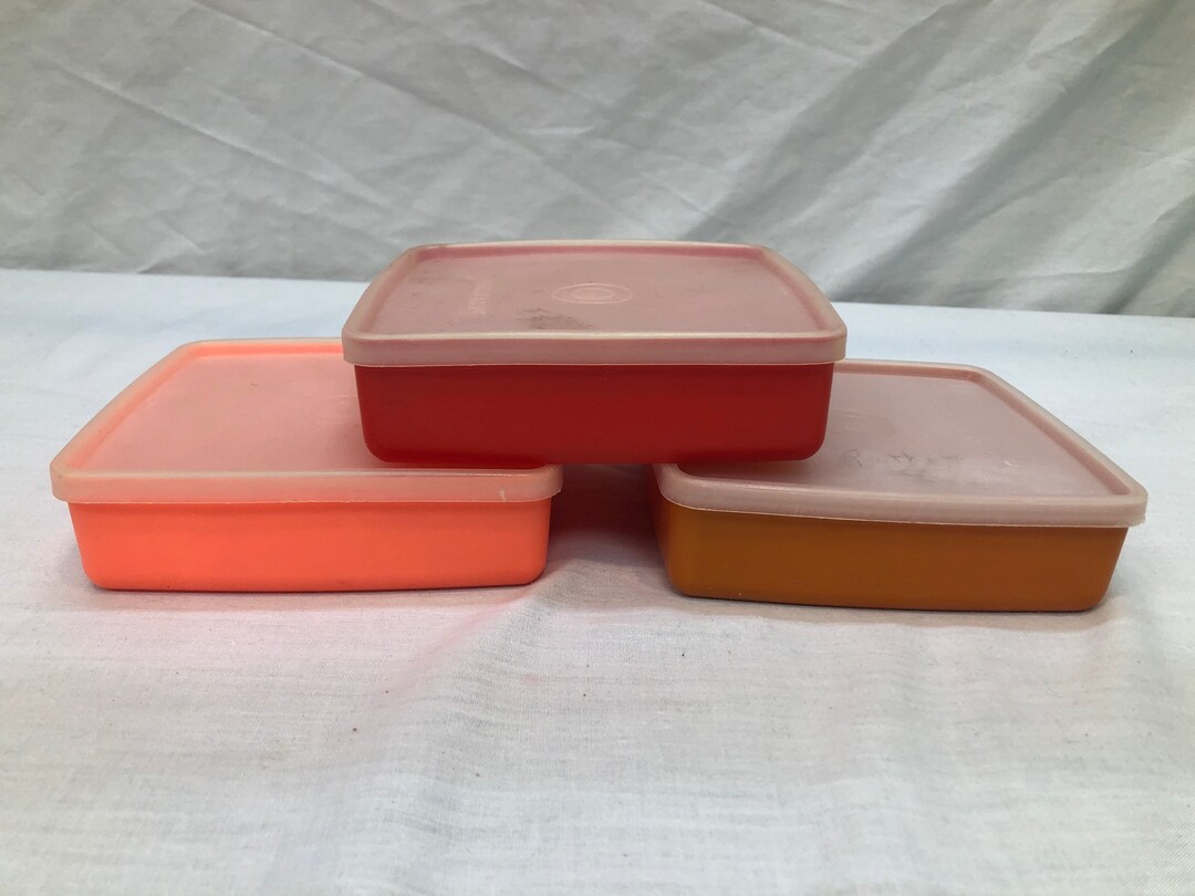 Vintage Tupperware Sandwich Containers, Sandwich Keeper, Retro ...