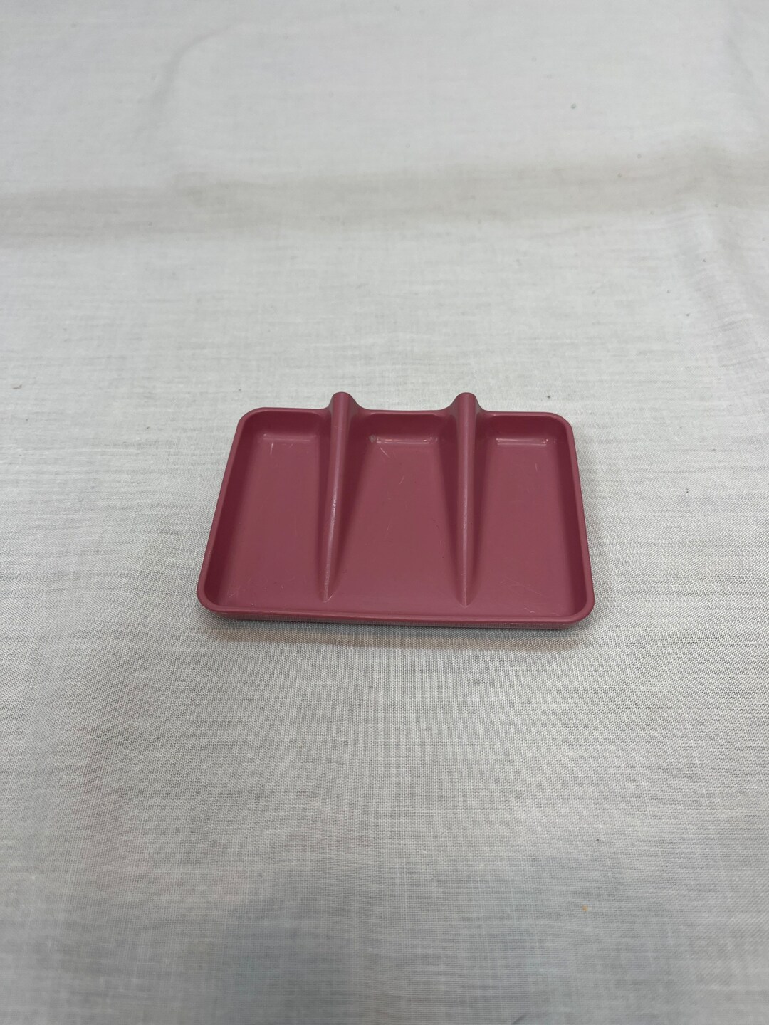 Vintage Tupperware Soap Dish Tray, Scouring Pad Holder, Pink, Dusty ...
