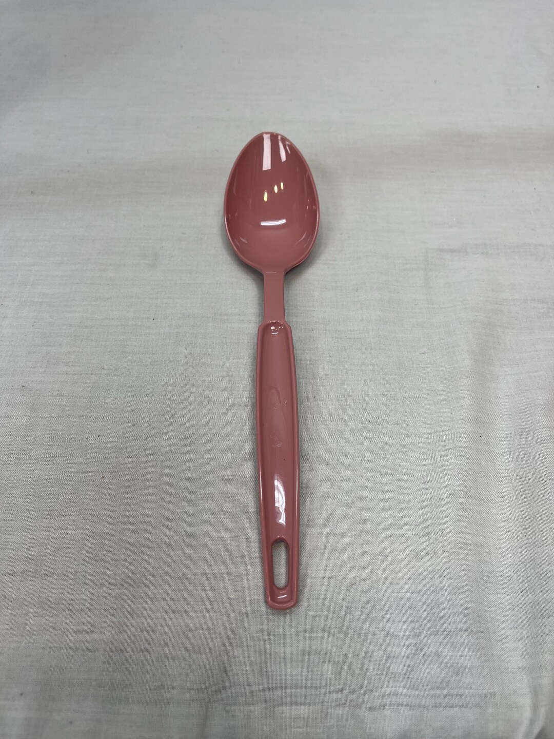 Vintage Ekco Pink Solid Spoon, Retro Spoon, Serving Spoon, Serving Ware ...