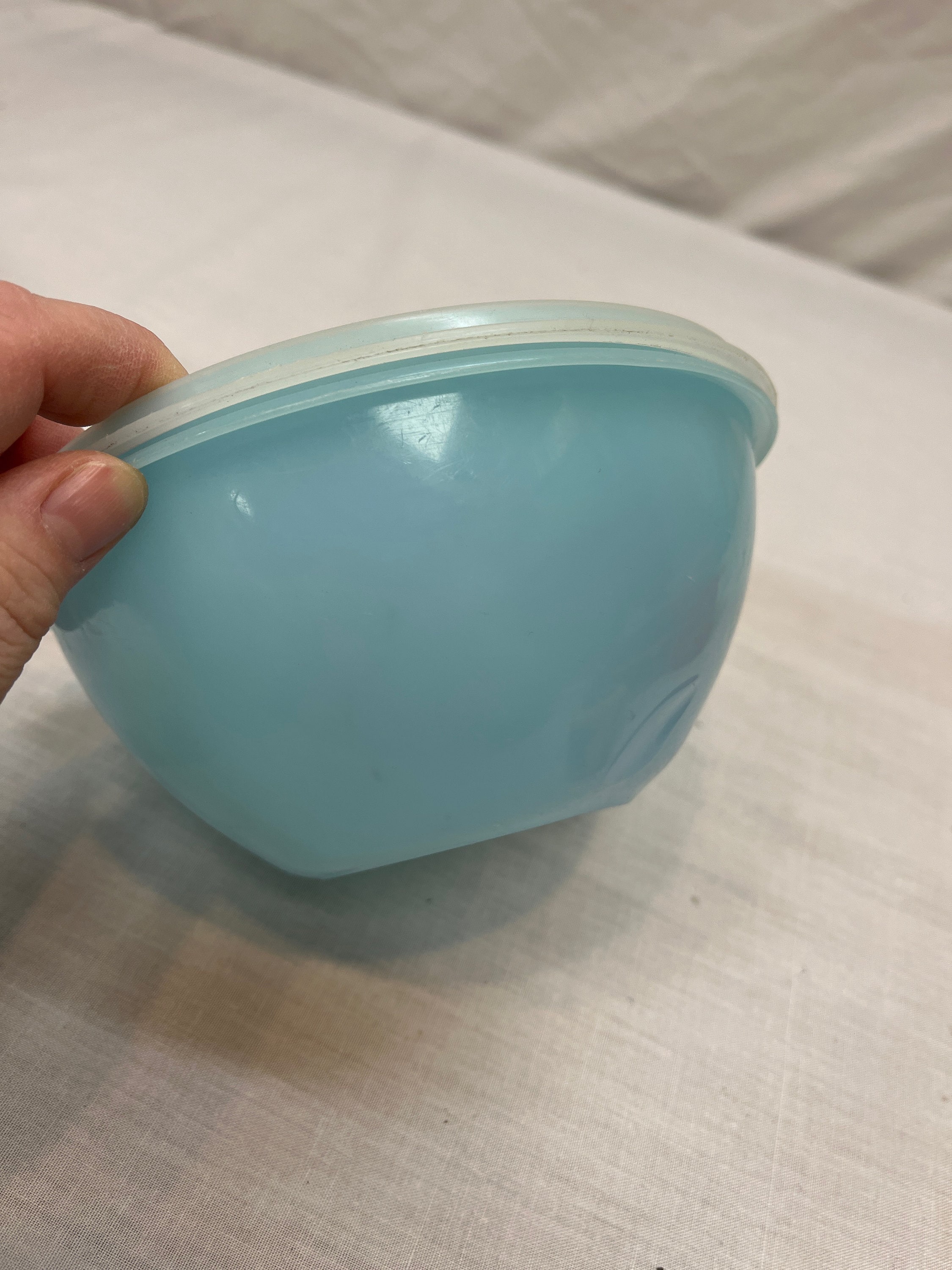 Vintage Tupperware Blue Bowl With Lid, Number 234-10 With Lid, Retro ...