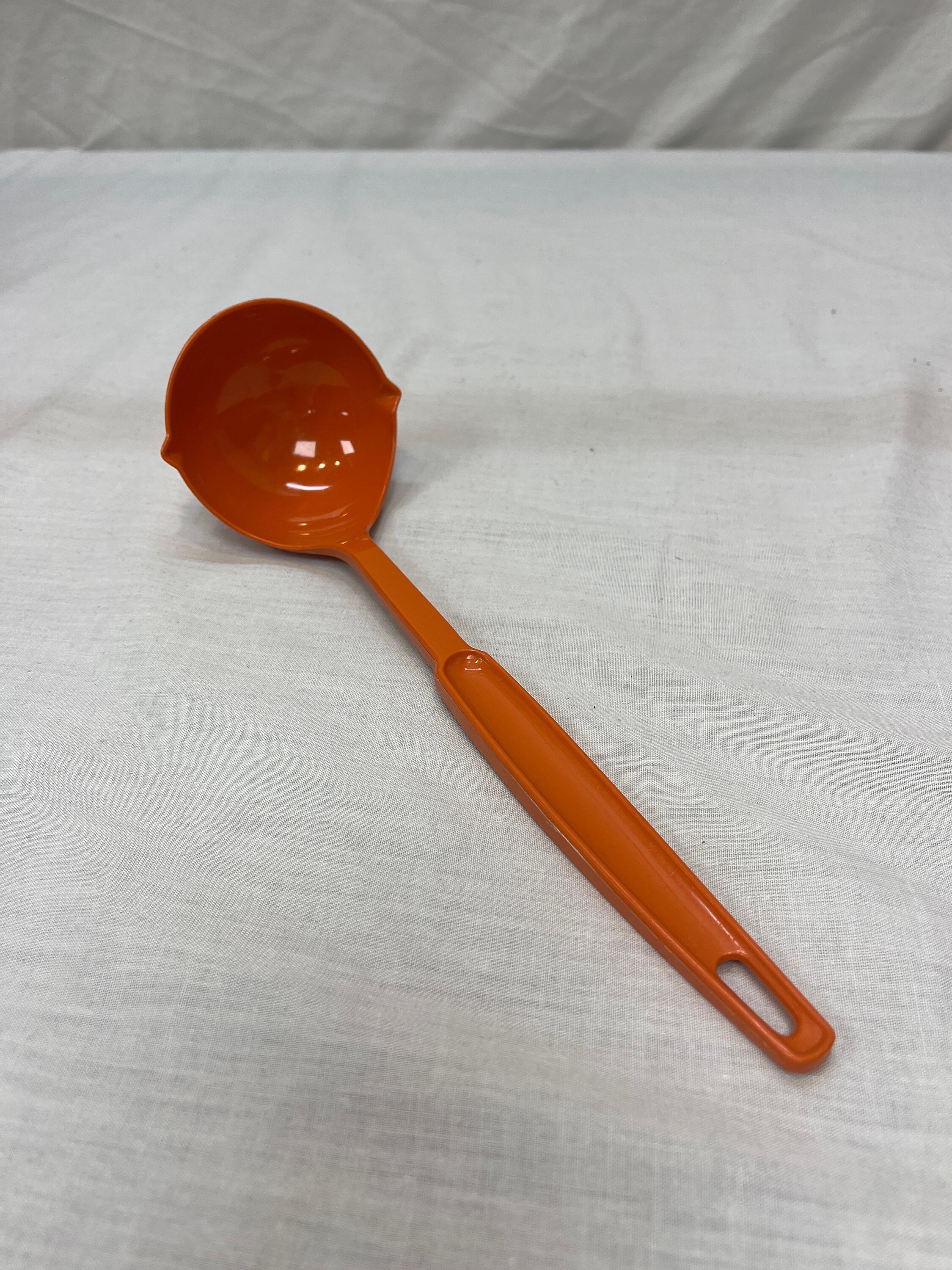 Vintage Ekco Ladle, Orange , Retro Spoon, Serving Spoon, Serving Ware ...