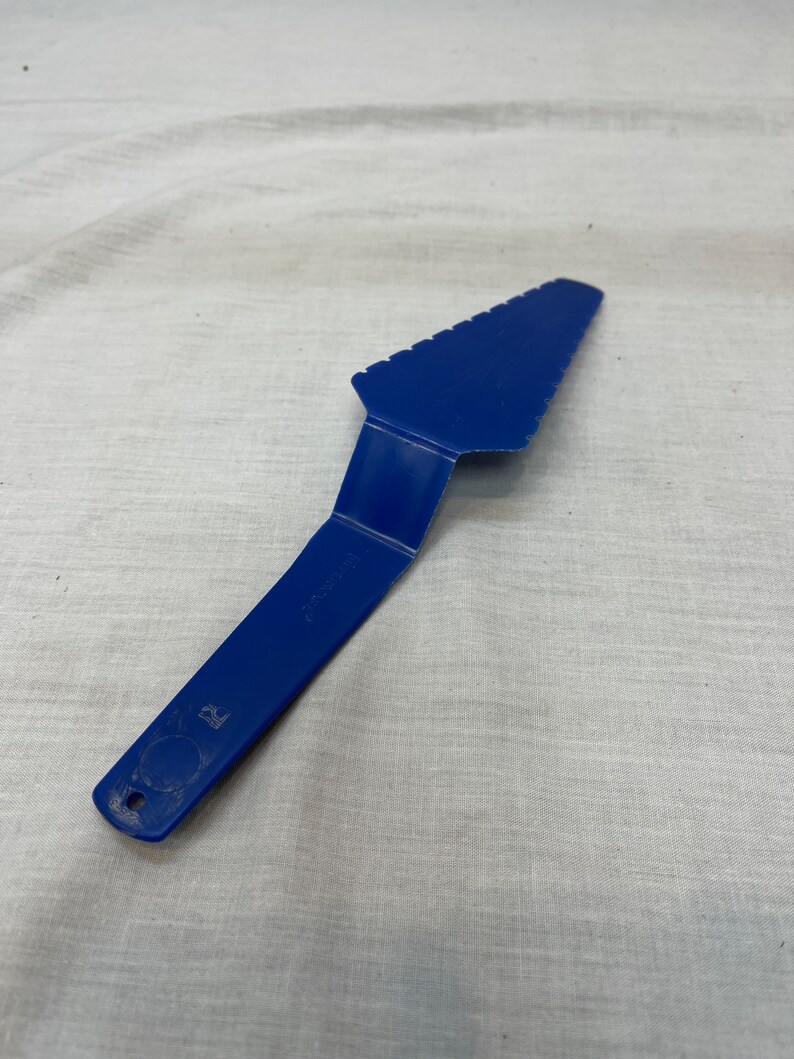 Vintage Tupperware Pie Server, Pizza Server, Spatula, 1228, Blue - Etsy