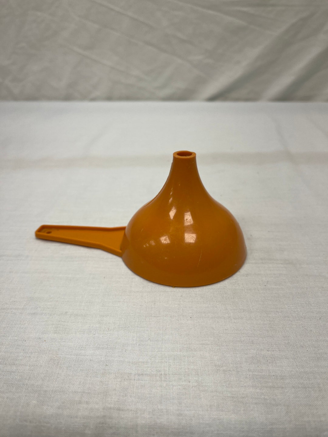Vintage Tupperware Orange Funnel - Etsy