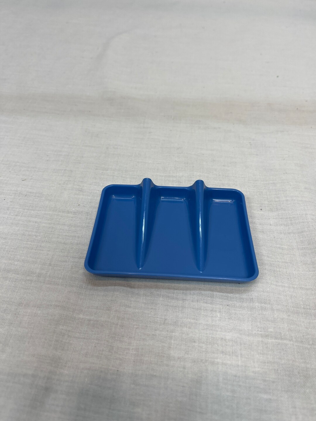 Vintage Tupperware Soap Dish Tray, Scouring Pad Holder, Blue, Country ...