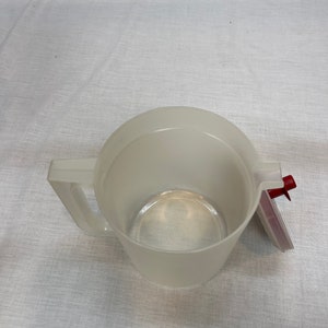 Vintage Clear Tupperware 1.75 Liter Pitcher, Jug, Clear Pitcher, Water ...