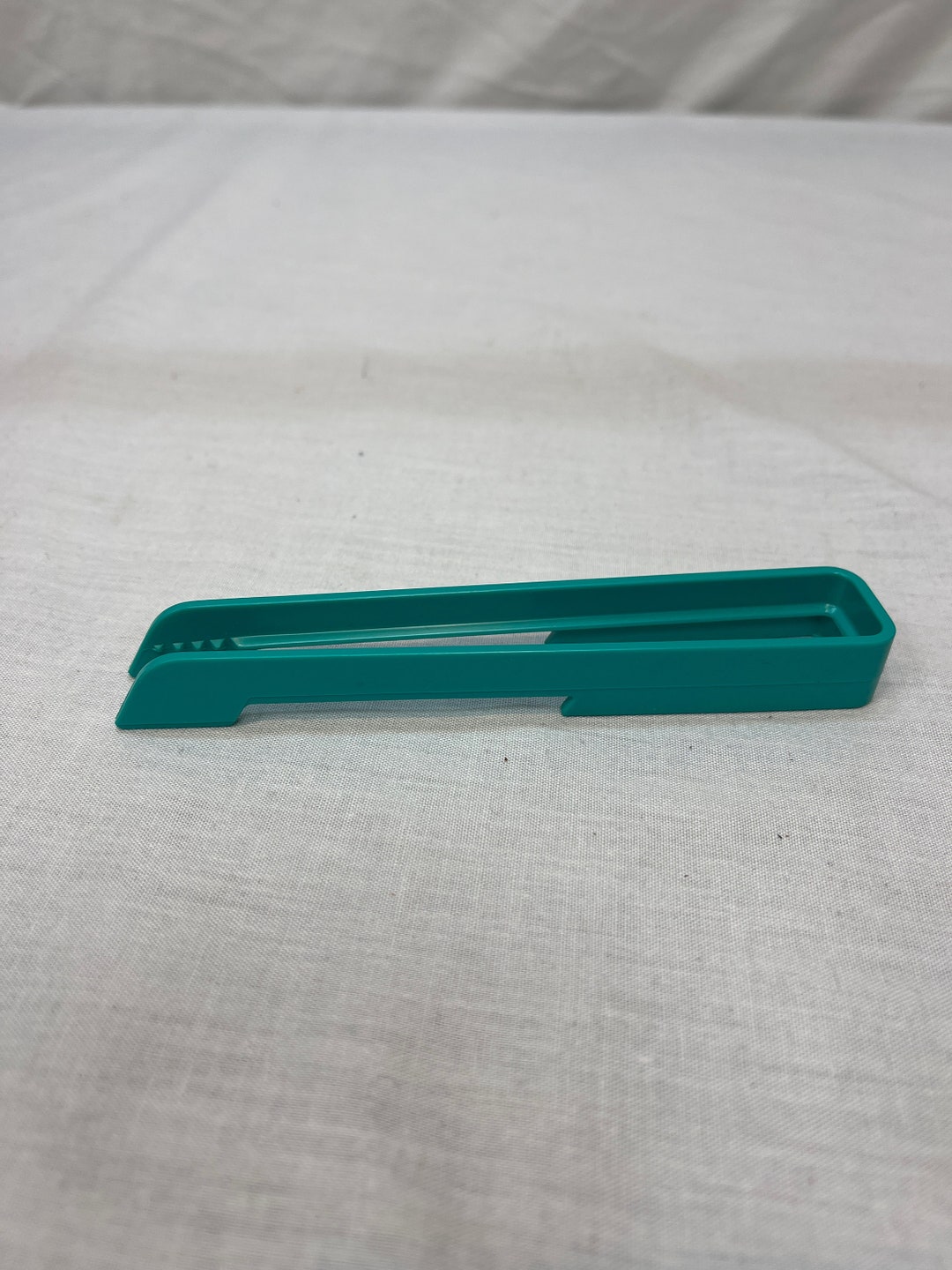 Vintage Tupperware Tongs, Pinchers, Utensil, Serving Utensil, Teal ...