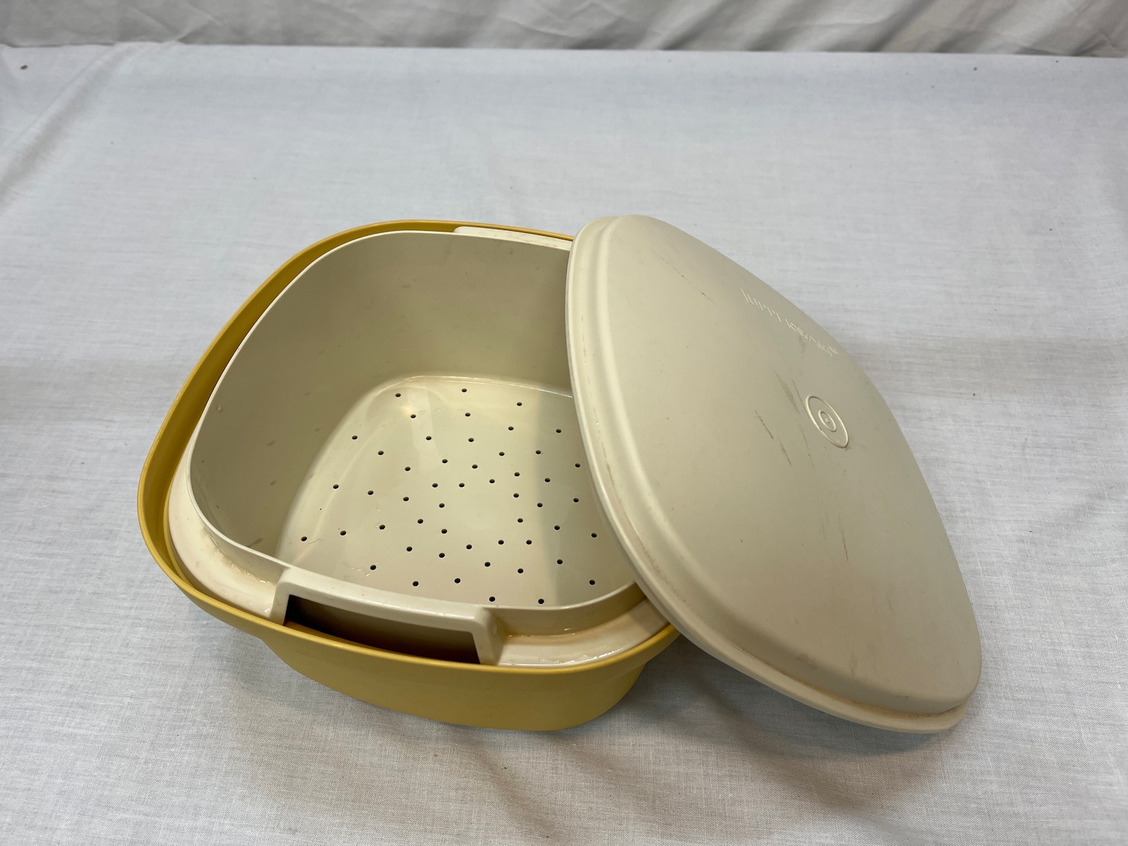 Vintage Tupperware Steamer, Cooker, Vegetables, Square Steamer - Etsy
