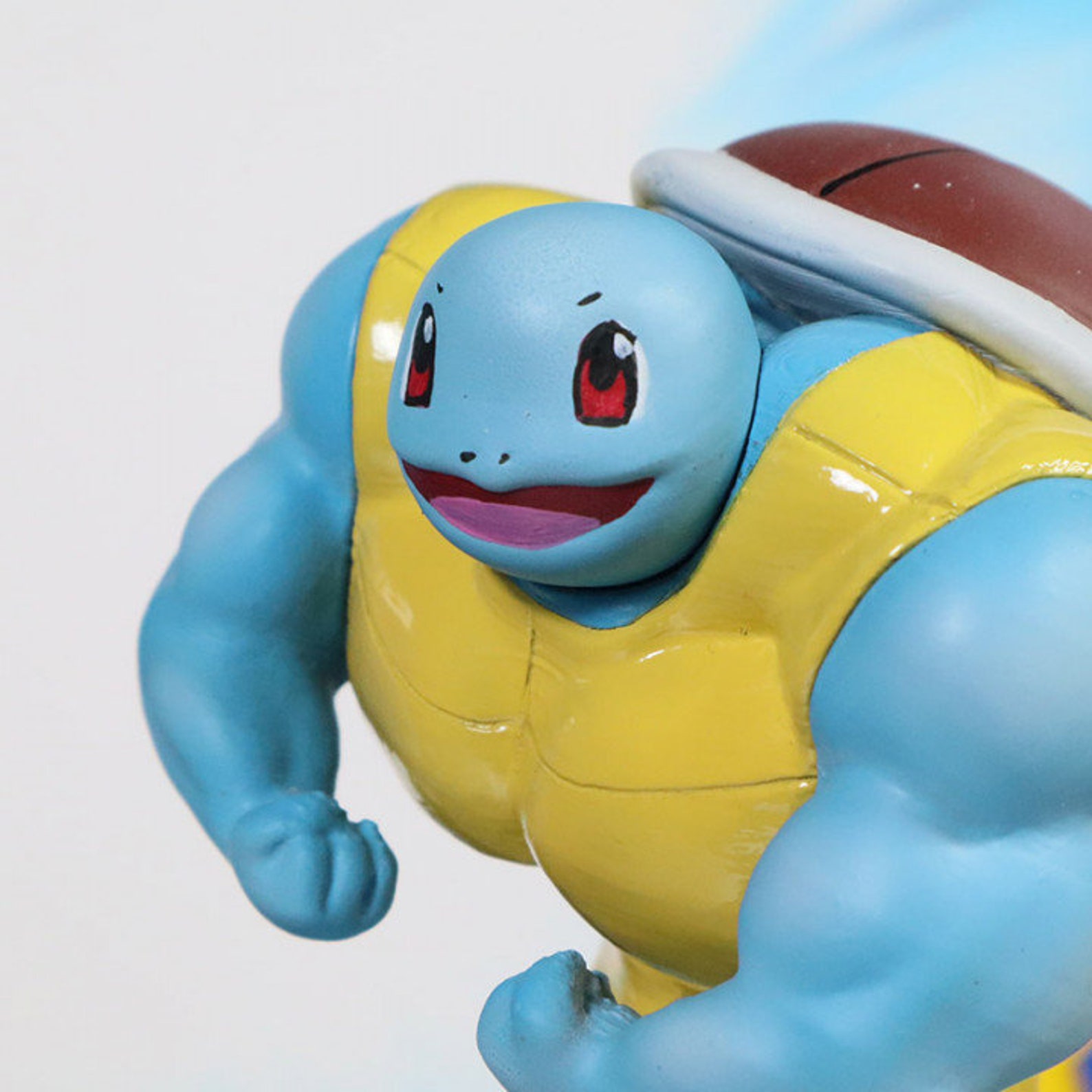Ultra Swole Squirtle 13cm/5 Inches Pokemon Model Figure - Etsy Australia