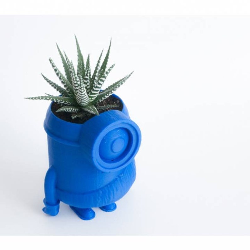 Minion Stone Age Planter 3D Printed 6 Inches/15 Cm - Etsy UK