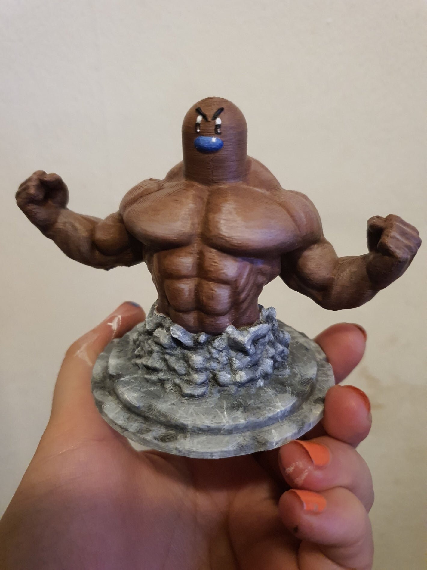 Ultra Swole Diglett Amiibo Pokemon 3D Printed Funny | Etsy