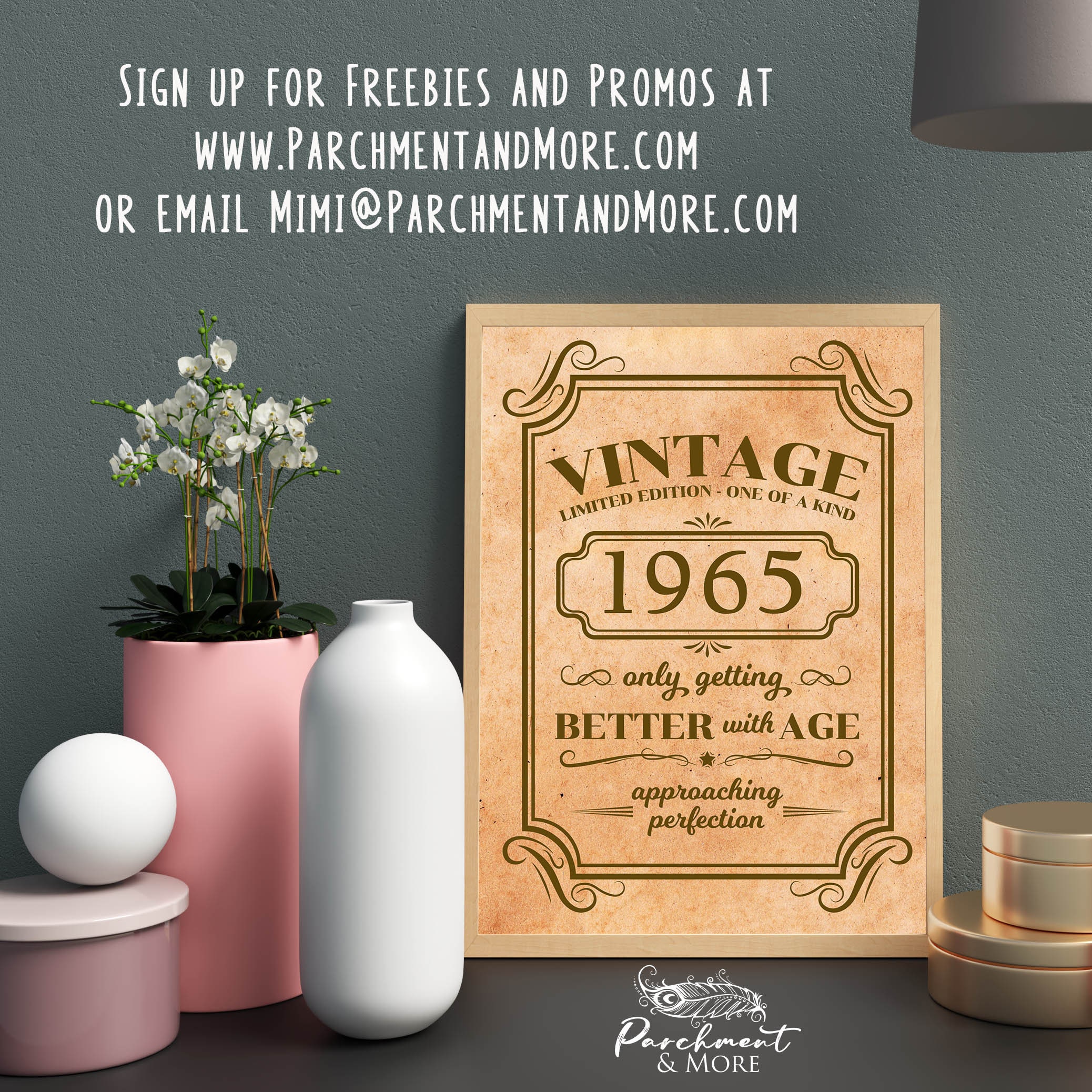 Printable 1965 Vintage Year Poster Download, Printable Wall Art, 59th ...
