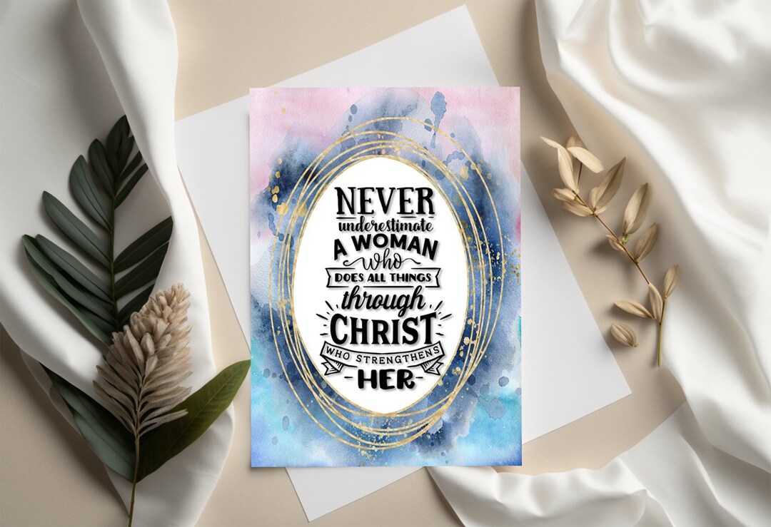 Printable Quote Card Bundle for Women Empowerment - 5x7, 4x6, 3x4 Sizes ...
