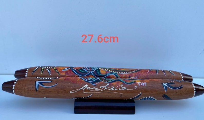 Aboriginal Music Stick, Clapping Stick, Australian Souvenir, Christmas ...