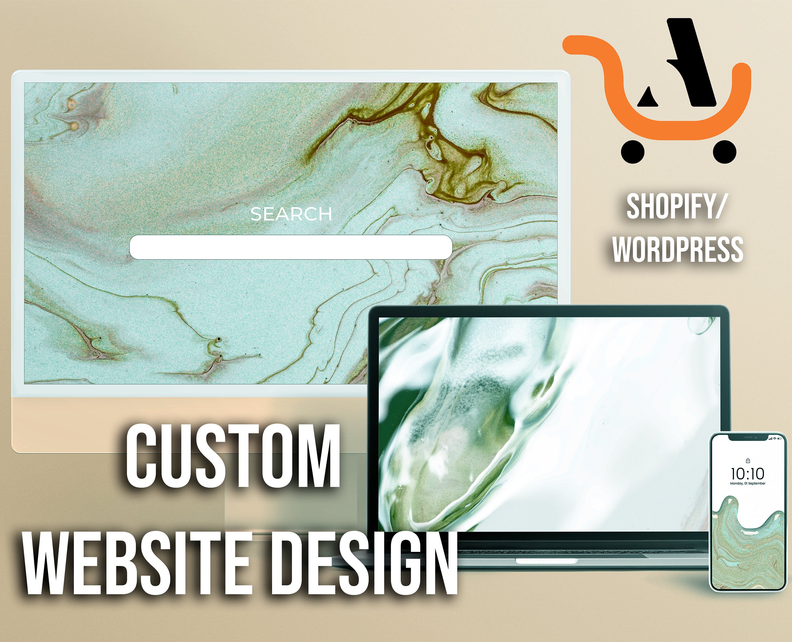 Custom Website Design Website Design Wordpress Custom - Etsy