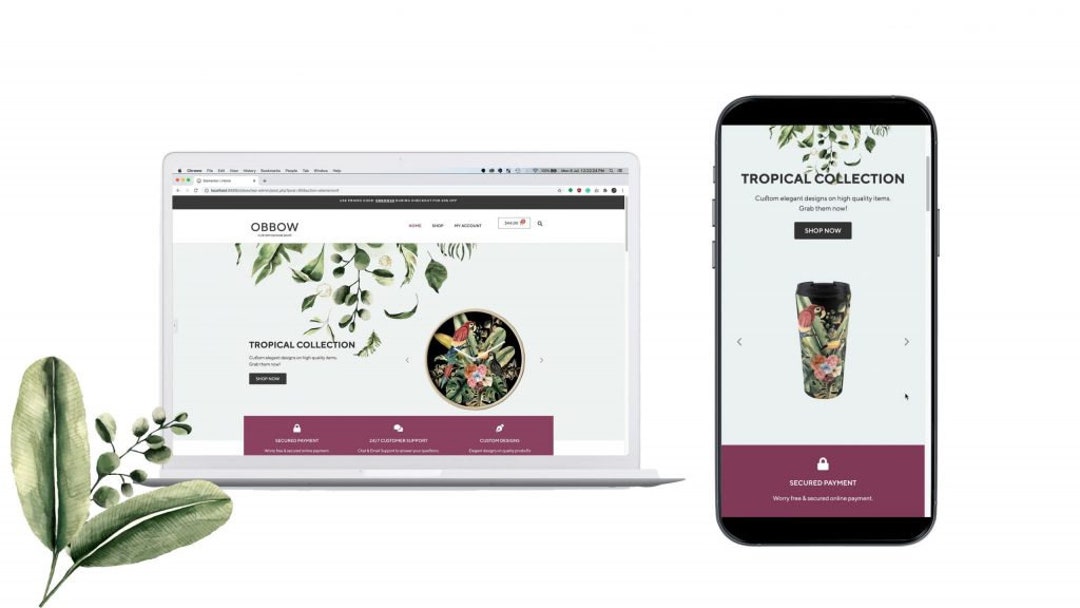 Custom Website Design, Website Design, Custom Website Wordpress, E-commerce Website, Shopify ...