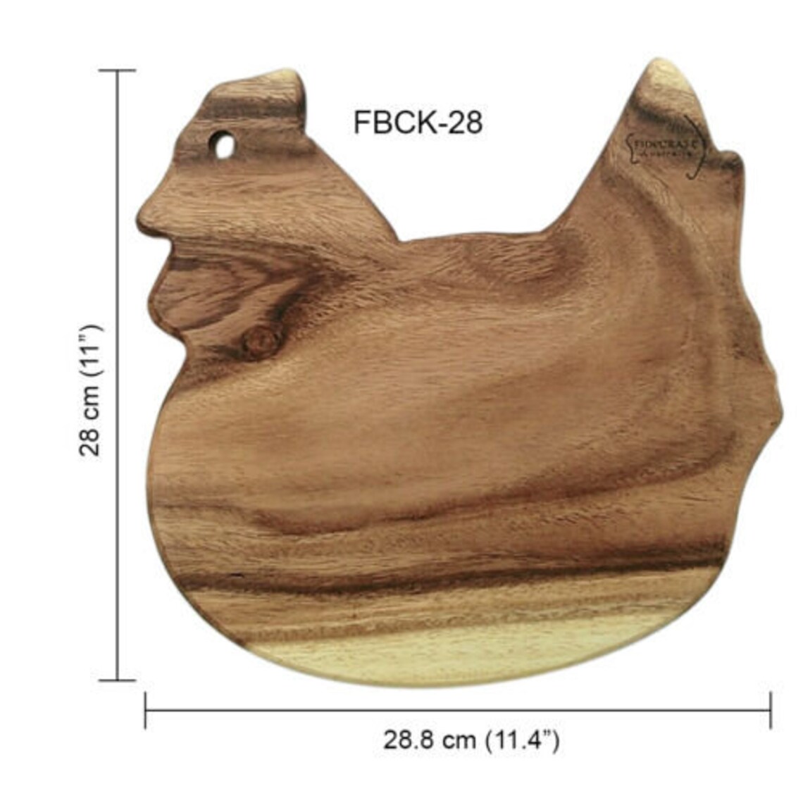 100% Solid Wood Fish Apple Cow Chicken Pig Egg Knife Shaped - Etsy