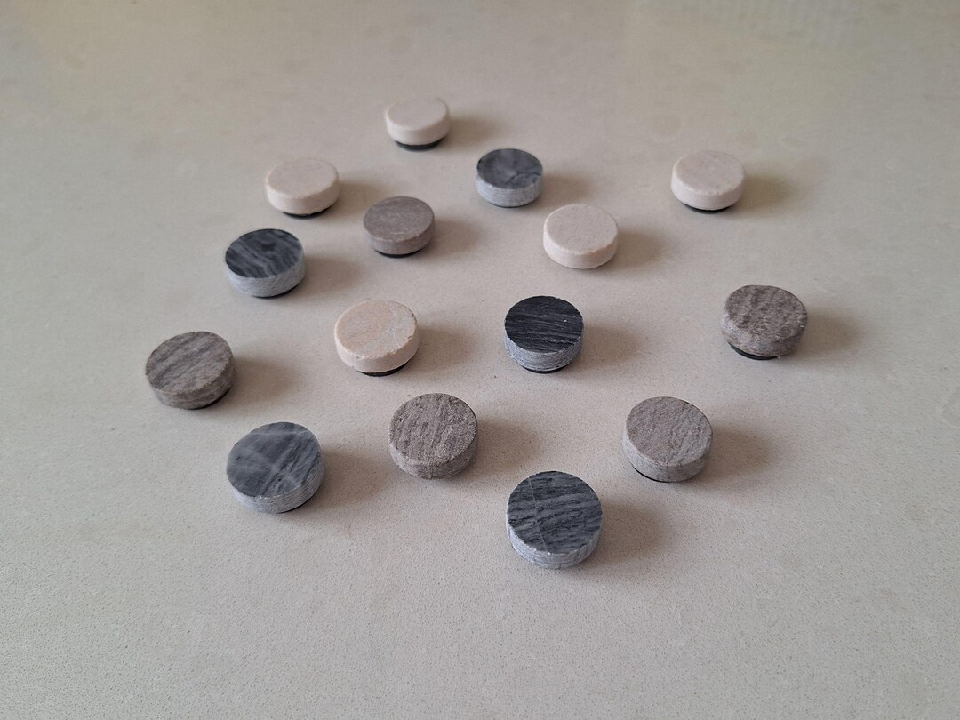 Round Marble Stone Magnets, Mosaic Magnet, Round Magnets, Office Magnet ...