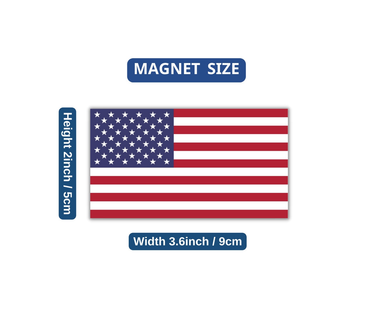 12 Flag Magnets, Personal Choice of Country Flags, Fridge Magnets ...