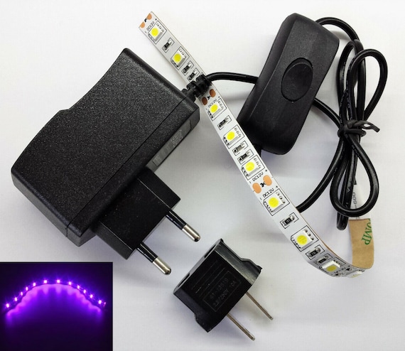 Purple Pink LED Strip Power Supply Switch LED Lighting - Etsy