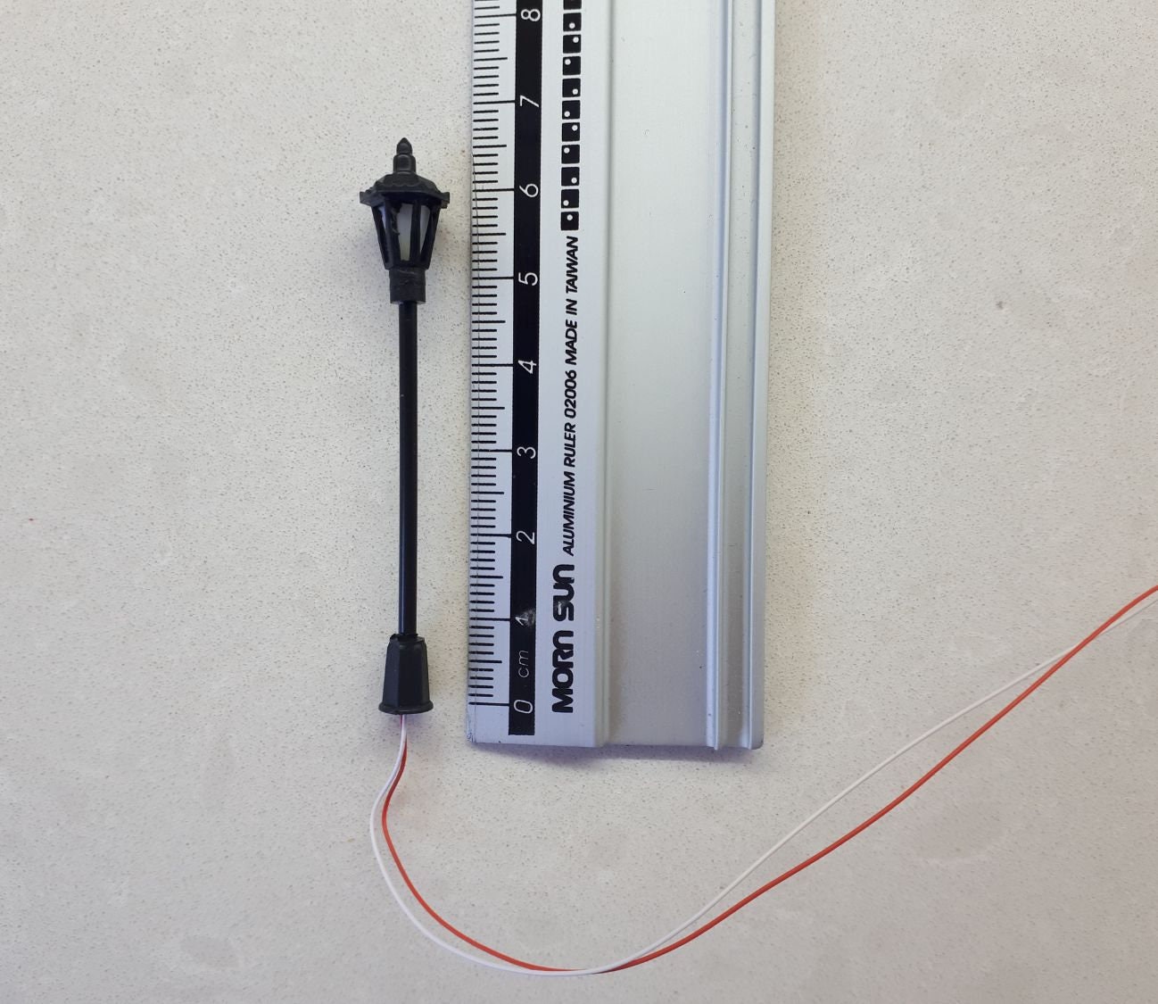 Miniature Street Light, Cold White LED Lamp, LED Light Pole, Small ...