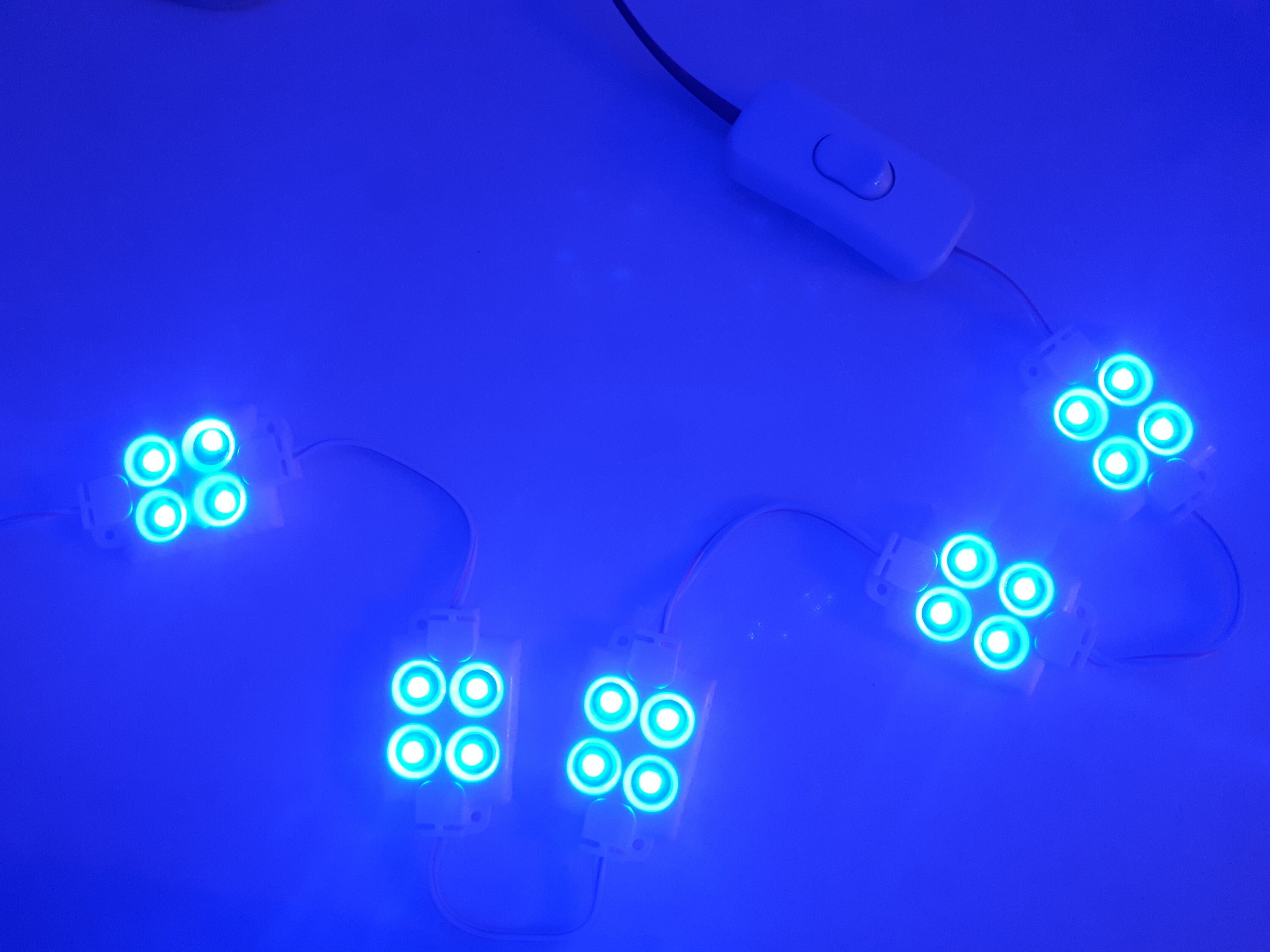 5 Blue LED Module Power Supply ON OFF Switch Drinks Bar - Etsy