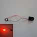 RED LED Strip Battery Operation CR2032, Battery Box, Red Lighting ...
